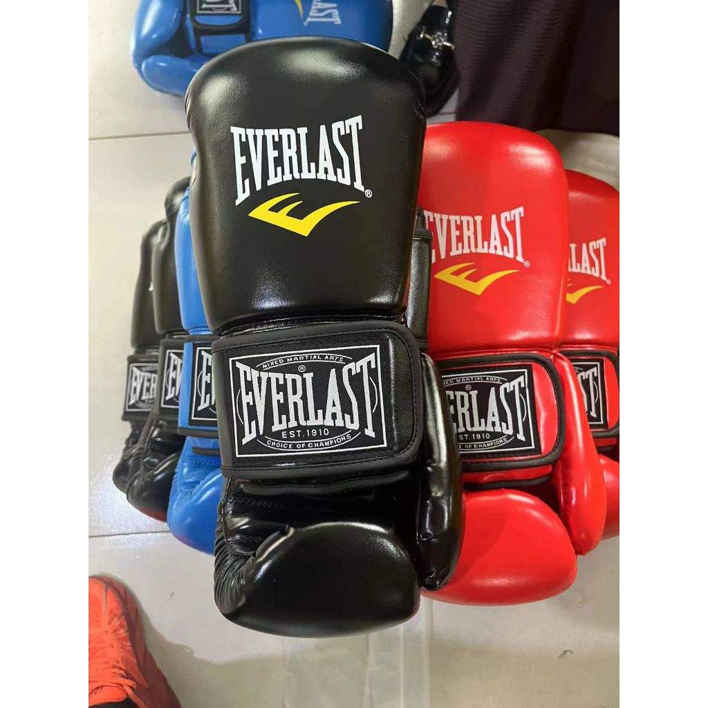 นวมชกมวย Everlast Pro นวมชกมวยฝึกซ้อม Muaythai EVERLAST PRO BOXING ...