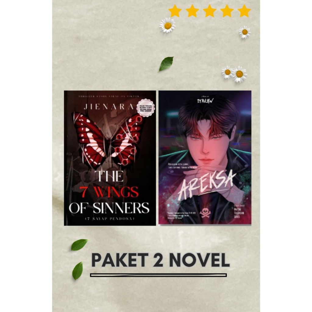 แพ็คเกจ 2 นวนิยาย Areksa & The 7 Wings Of Sinners/NP | Shopee Thailand