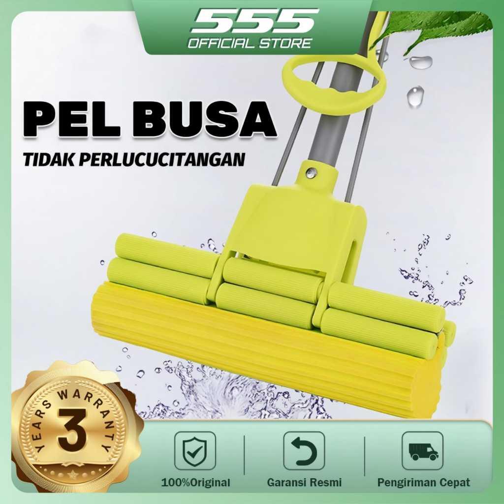 [GSF] Blue FOAM MOP/FLOOR CLEANING SOLET MOP/ม็อบใช้งานได้จริง | Shopee ...