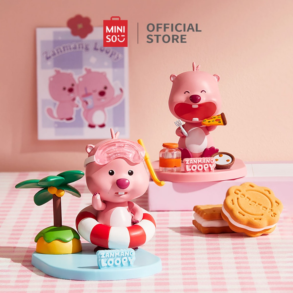 Miniso x ZANMANG ที่วางโทรศัพท์ Loopy Collection ที่วางโทรศัพท์แบบห่วง ...