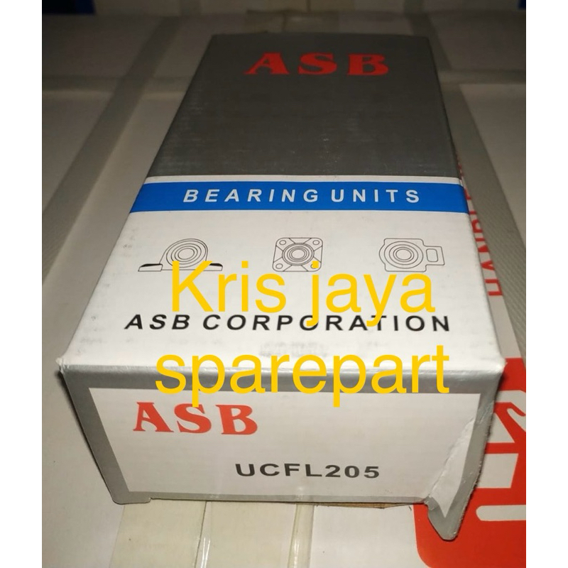 หมอนบล็อก UCFL Series 205mm ยี่ห้อ ASB AS 25mm | Shopee Thailand