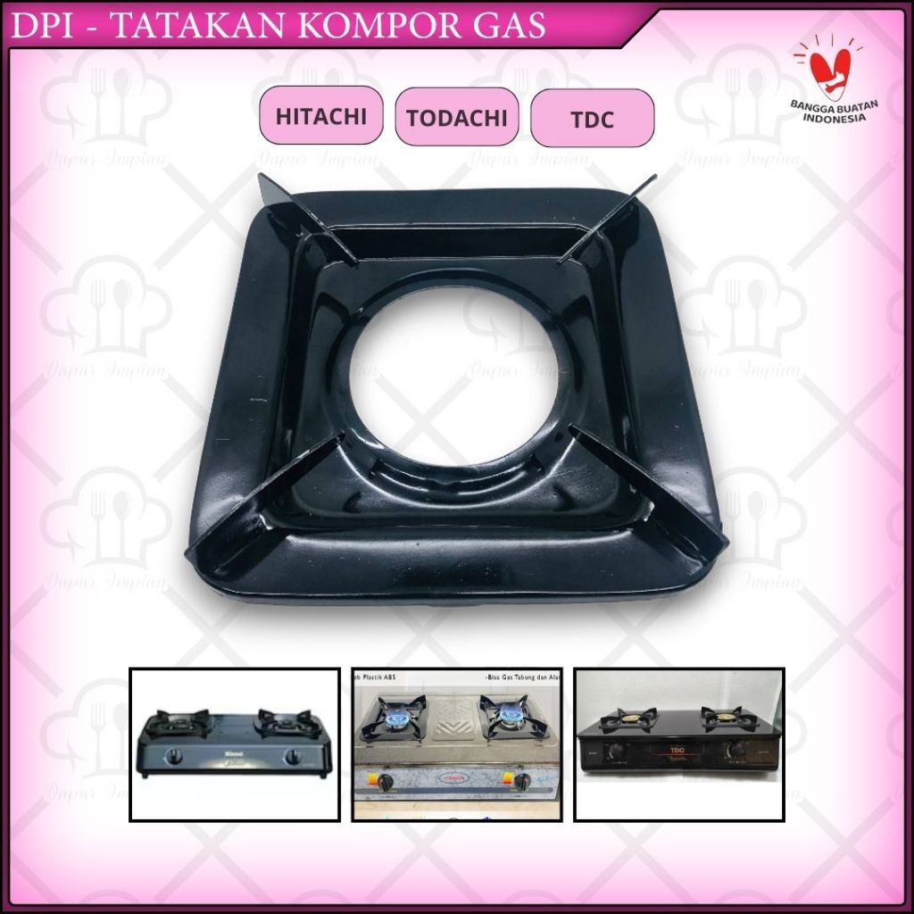 Hitachi Todachi TDC HOCK เตาแก๊สขาตั้ง Coaster ORI 4 FOOT PLATE BOX ...