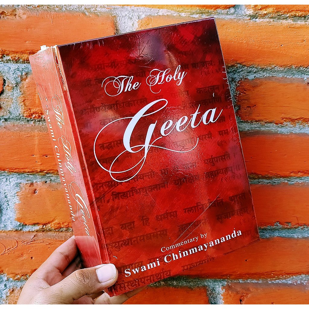 The Holy Geeta Commentary By Swami Chinmayananda - ปกแข็ง | Shopee Thailand