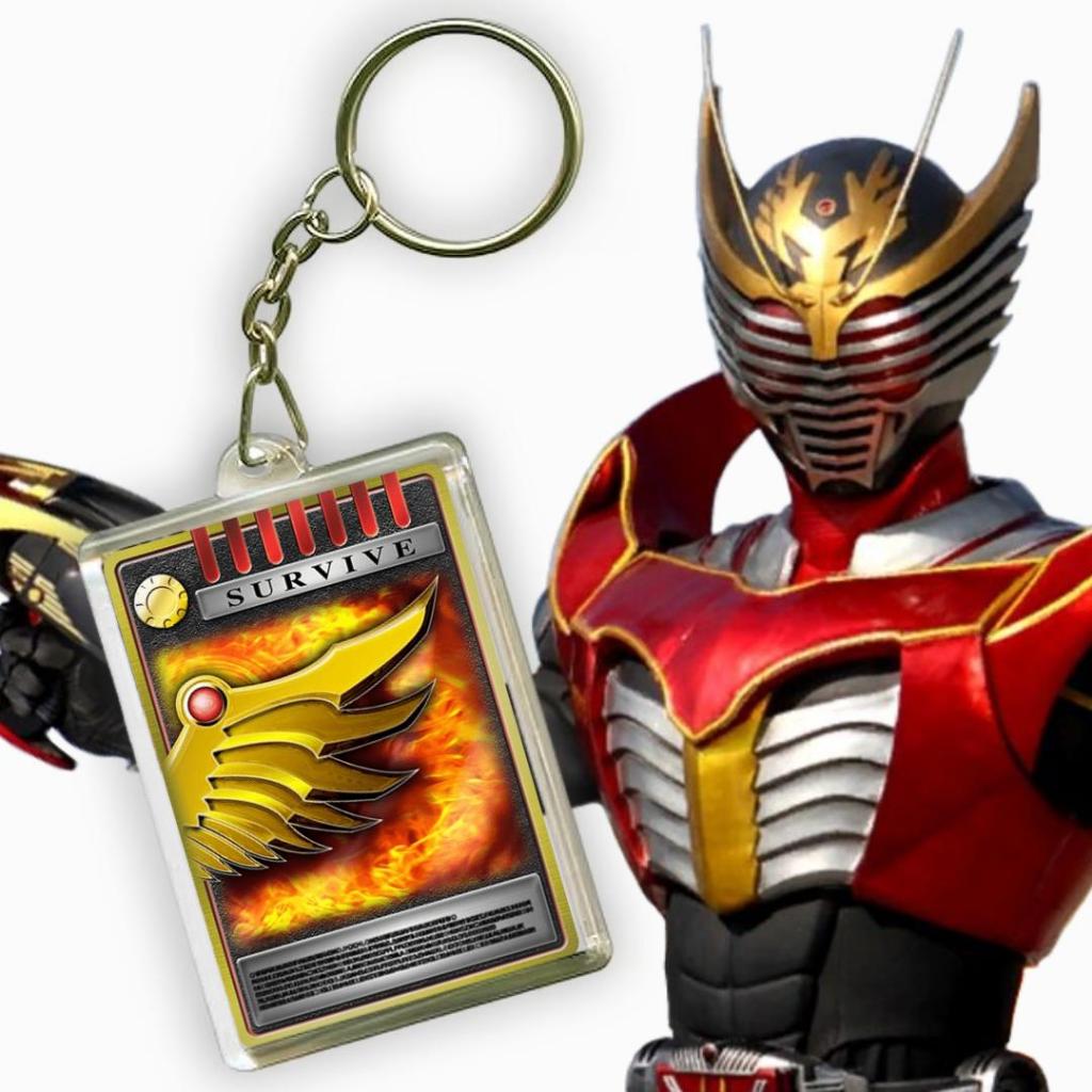 GANTUNGAN Kamen Rider Ryuki Advent Card พวงกุญแจ | พวงกุญแจอะคริลิค ...