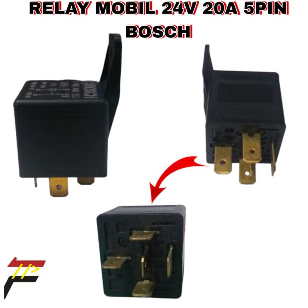 BOSCH 24V 20A 5PIN CAR RELAY | Shopee Thailand