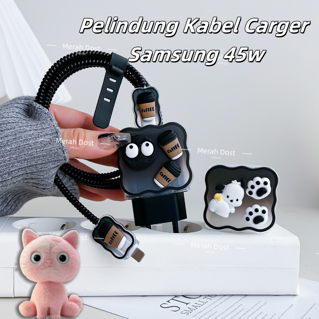 ซัมซุง 45w Fit Size | Carger Cable Protector Samsung 45w Adapter ...