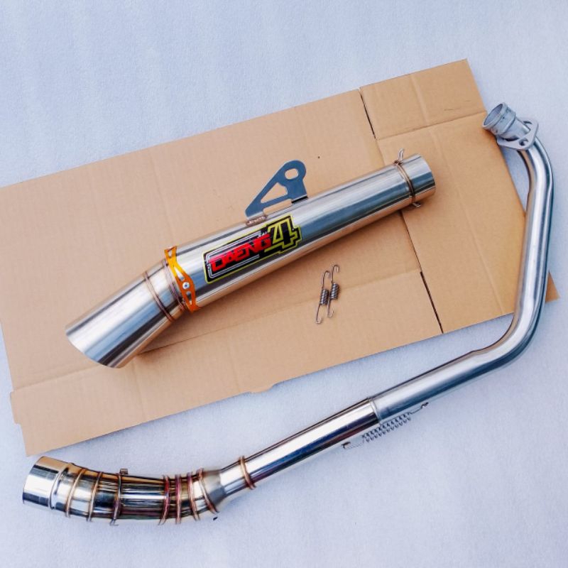 ท่อไอเสียเปิดทรงกรวย Daeng Sai4 สําหรับ Tmx Raider 150 Snper Y15zr ...
