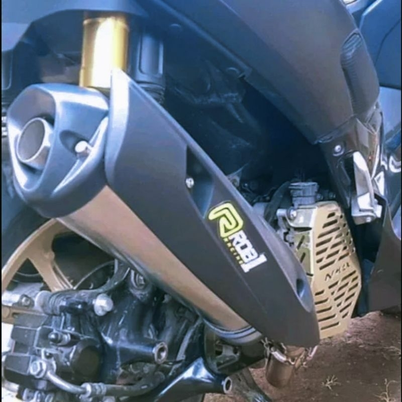 ท่อไอเสีย ROB1 เท่ นุ่ม ใช้ได้กับ Nmax Aerox Pcx Lexi Vario Beat Mio ...