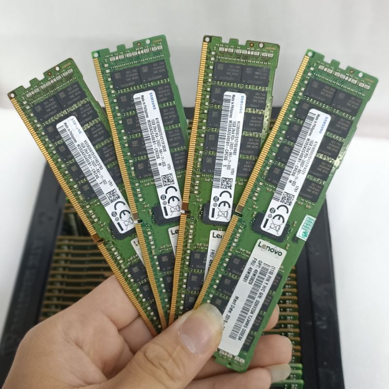 หน่วยความจํา Ram Server Ddr4 16gb Pc4 2400T Ecc Reg RDIMM Xeon19200Mhz ...