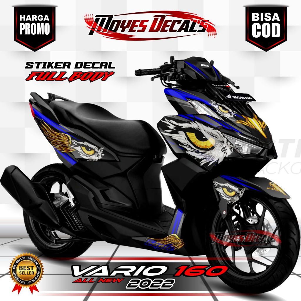 Vario 160 Full Body Decal - Vario 160 Full Body Sticker - Vario 160 ...
