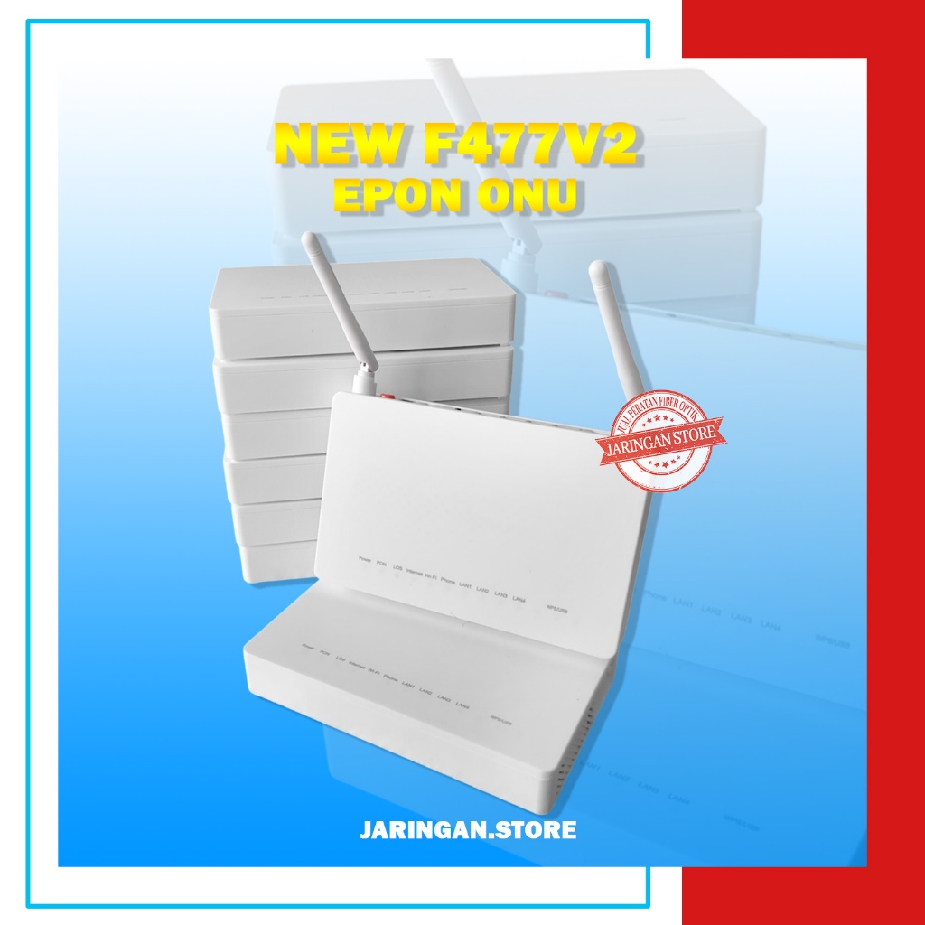 Zte F477 ใหม่ EPON MODEM INCLUDES 12V 1A อะแดปเตอร์ | Shopee Thailand