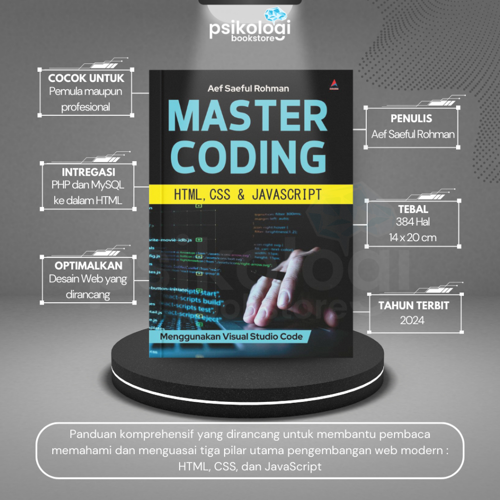 Master Book Coding Html, Css & Javascript: โดยใช้รหัส Visual Studio | Shopee Thailand