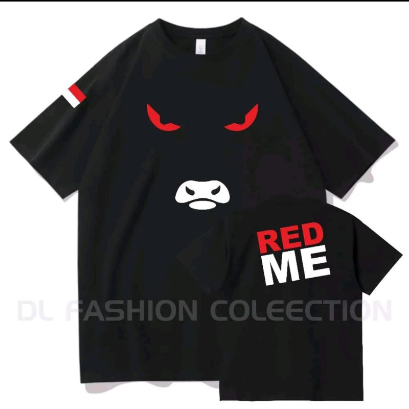 PDI BANTENG REDME INDONESIA เสื้อยืด//PDI PERJUANGAN | Shopee Thailand