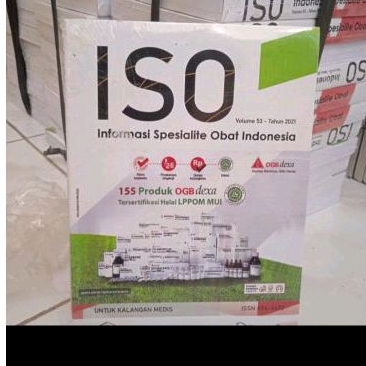 Iso BOOK SPECIALITE INFORMATION INDONESIAN MEDICINE เล่ม 53 TH 2021 ขาย ...