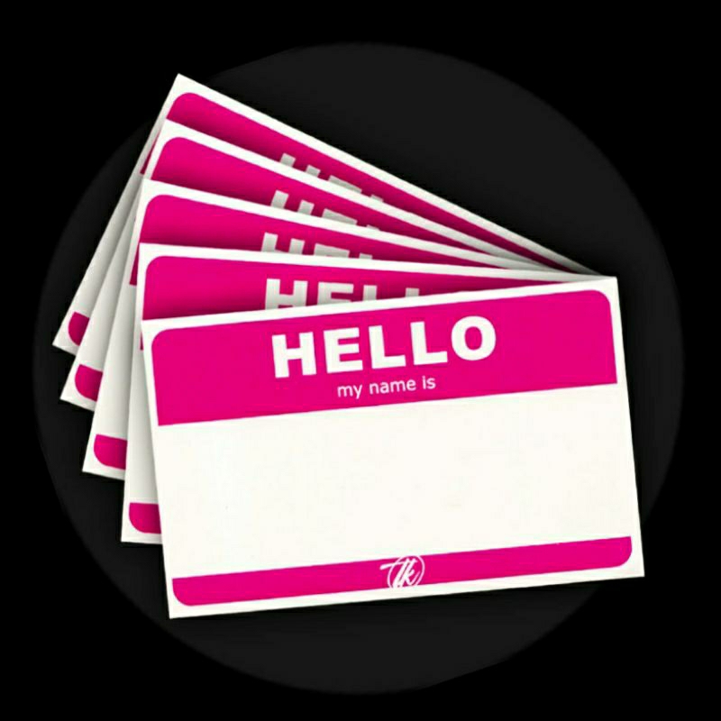 สติกเกอร์ชื่อ ลาย Hello MY NAME STICKER GRAFFITI | Shopee Thailand