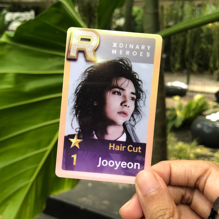 Jooyeon R-Card การ์ดตัดผม Superstar JYP ssjyp Photocard PC OFFICIAL Xdinary Heroes XH | Shopee ...