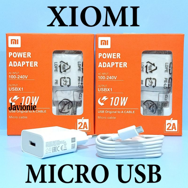 เครื่องชาร์จ Casan Cas HP Xiaomi Redmi A1 A2 10A 12C ORI MICRO USB 10W 18watt Fast Charging MDY ...