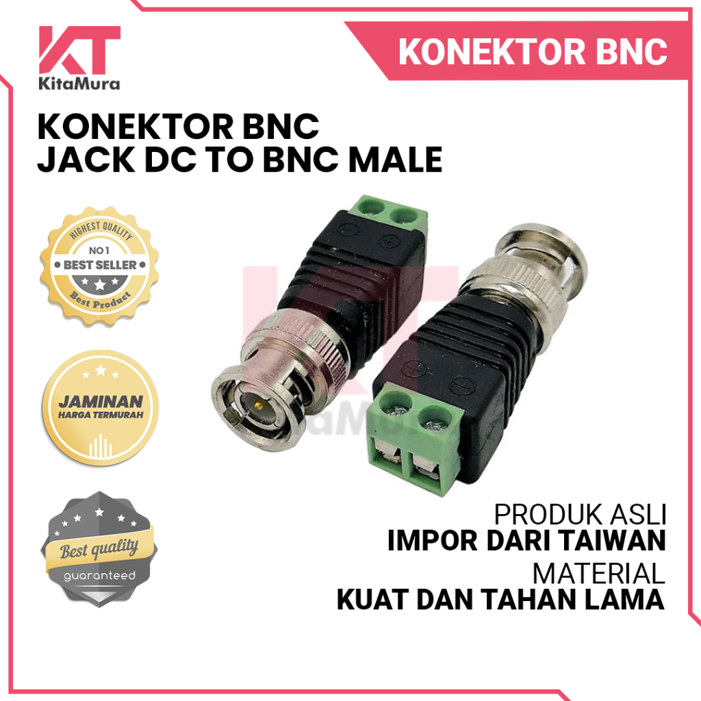 ขั้วต่อ Bnc UTP || Bnc Connector UTP Balun ชาย | Shopee Thailand