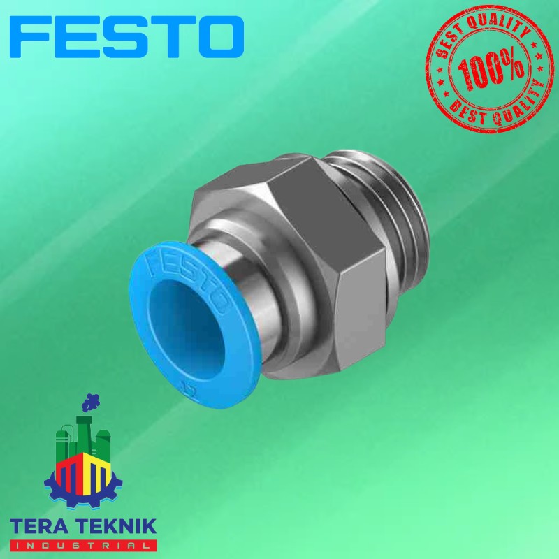 Festo ข้อต่อดันทรง QS-G1/2-12-20 132046 | Shopee Thailand