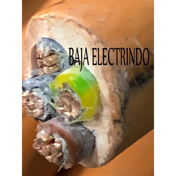 Frc สายเคเบิลโลหะ กันไฟ 4x10 มม. SUPREME FIRE RESISTANT Meter 4x10 ...