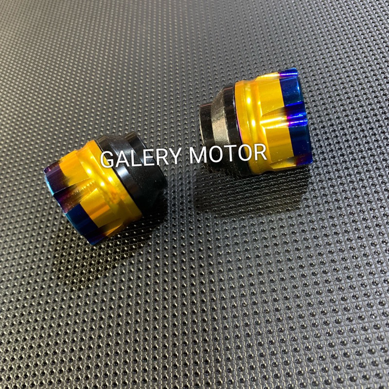 Mini CNC FRONT AXLE 2 TONE FUNNEL รุ่นสามารถทุกรุ่นของรถจักรยานยนต์ ...