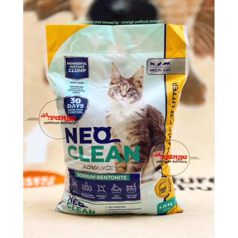 Neo clean LEMON ทรายแมวพรีเมี ่ ยม 4.15 กก . - ทรายแมวต ้ านเชื ้ อ ...