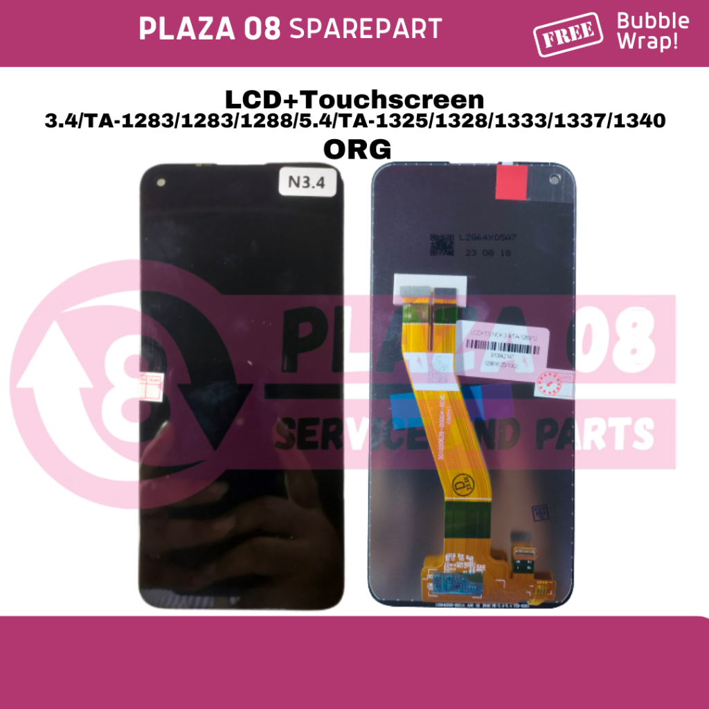 หน้าจอสัมผัส Lcd NOKIA 3.4 TA-1283 1283 1288 5.4 TA-1325 1328 1333 1337 ...