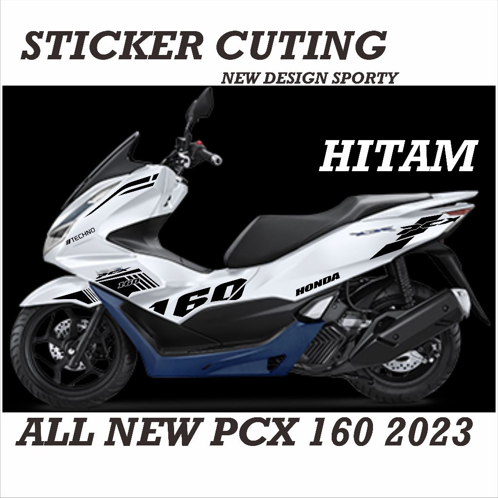 สติกเกอร์ ลาย CUTTING BODY ALL NEW PCX 2023 STICKER | Shopee Thailand