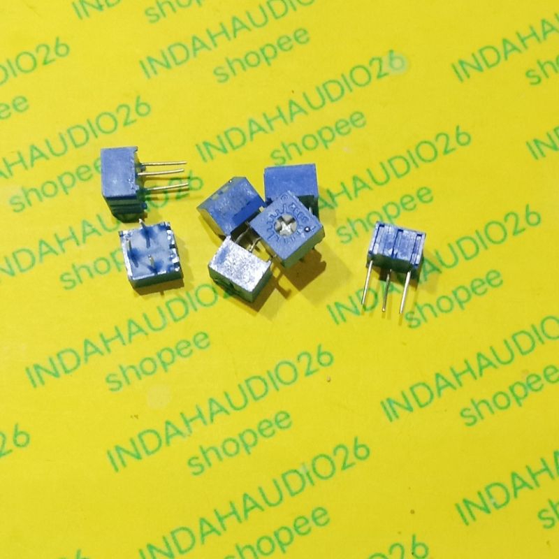 ตัวต้านทานโพเทนชิโอมิเตอร์ 501 Type 3362 VR 500 โอห์ม 500R 500ohm รหัส ...