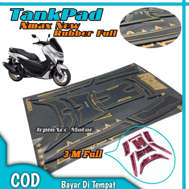 All New Nmax 2020 2021 2022 Tank Tank Pad Deck Pad สติกเกอร์ยางพรีเมี่ ...