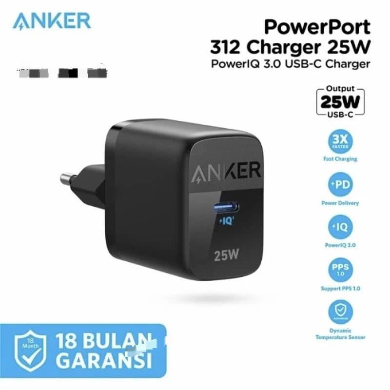 Anker ADAPTER 25W ชาร์จเร็ว USB TYPE C | Shopee Thailand