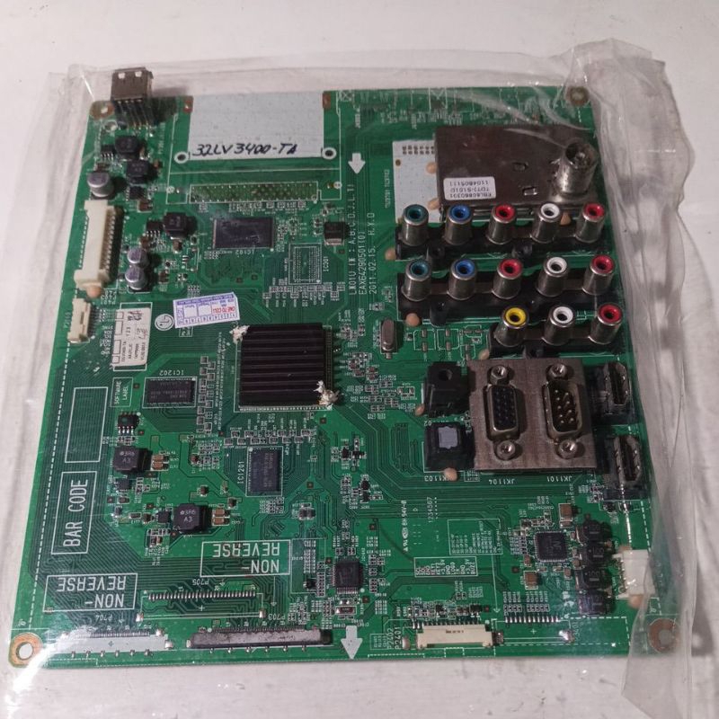 Mb lg 32lv3400 ta.mainboard tv lg 32lv3400 ta. เมนบอร์ด rv lg ...