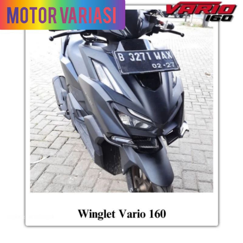Winglet Vario 160 คาร์บอน Premuim Wingled Vario 160 Click 160 | Shopee ...