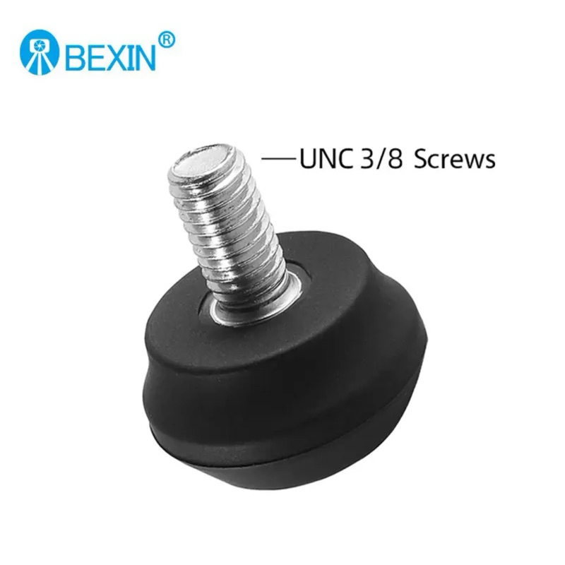 BEXIN FT10 เท้ายางขาตั้งกล้อง Universal ขาตั้งกล้อง Pad 3/8 สกรูพลาสติก ...