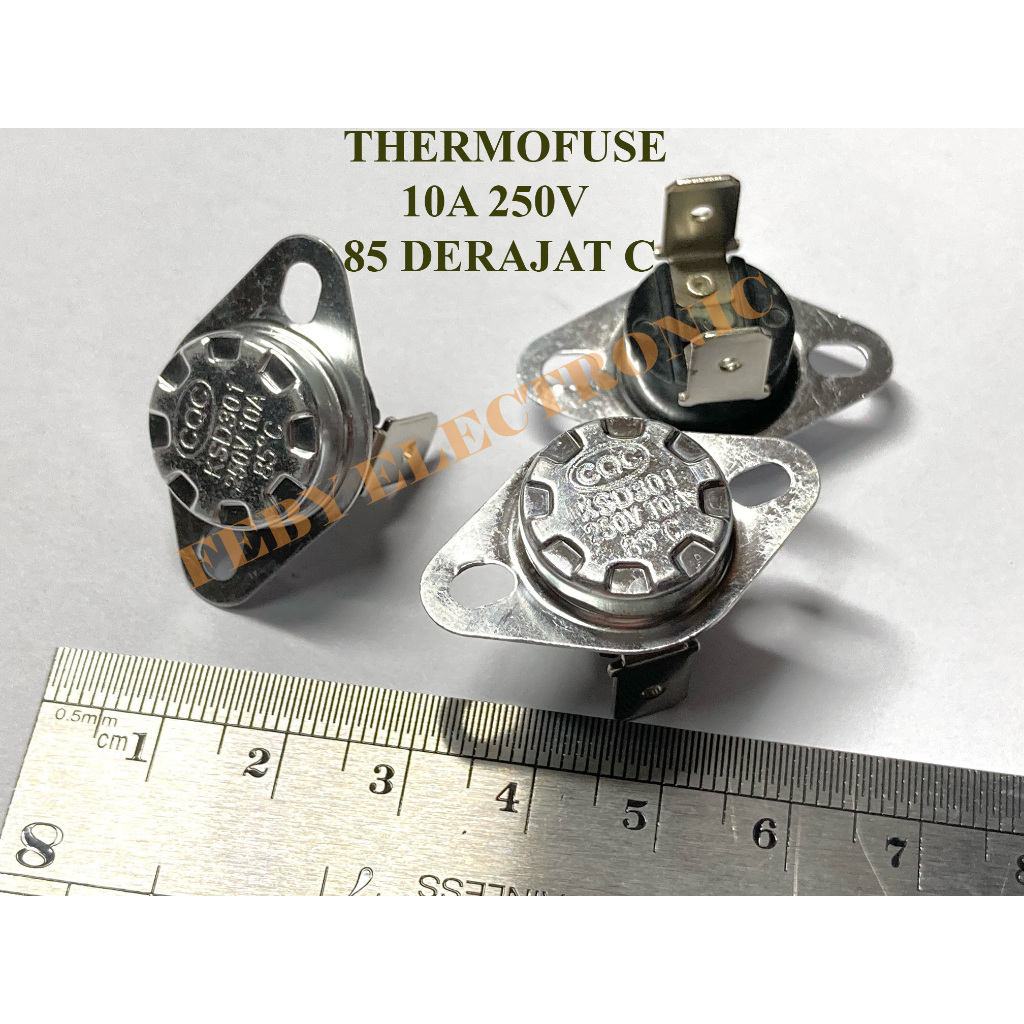 Ksd-301 250V 10A 85. เทอร์โมสแตทเทอร์โมฟิวส์°C | Shopee Thailand