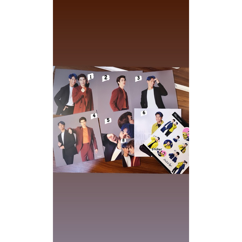 โปสเตอร์ MEW SUPPASIT GULF KANAWUT KINNPICSHE WAR YIN BIBLE BUILD ...