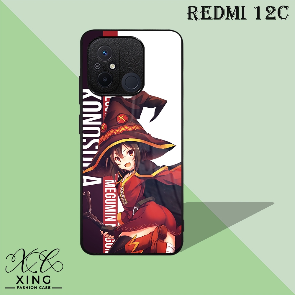 |AN22| XING CASE REDMI 12C SHINE พร้อมเอฟเฟคกระจก | เคส HP SOFTCASE แบบ ...