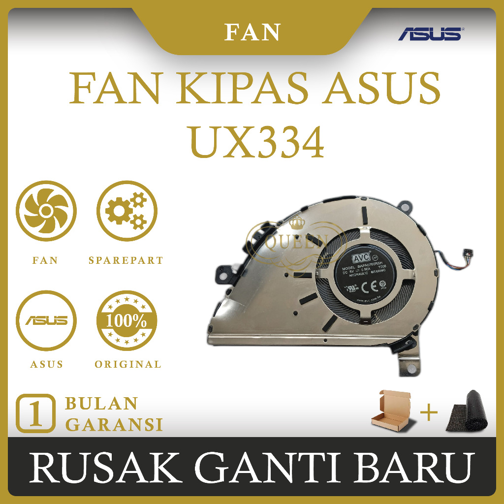 Asus LAPTOP FAN Zenbook 13 UX334 UX334FL (CPU) ต้นฉบับ | Shopee Thailand