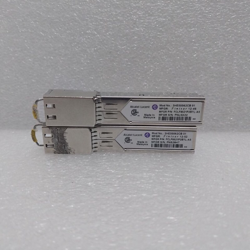 Finisar Alcatel Lucent SFP ถึง RJ45 1.25G 1000BASE LAN ไฟฟ้า Universal ...
