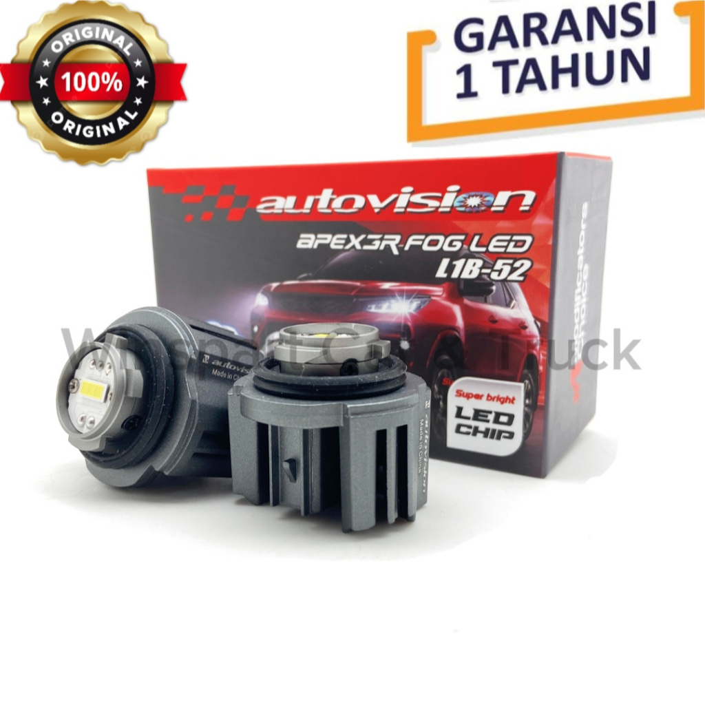 Putih ไฟตัดหมอก LED L1B-52 12V 6000K สีขาว สําหรับ Toyota Honda รับประกัน 1 ปี | Shopee Thailand