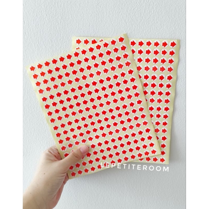 ARROW STICKER / ARROW SHAPE STICKER / ARROW STICKER / ARROW LABEL ...