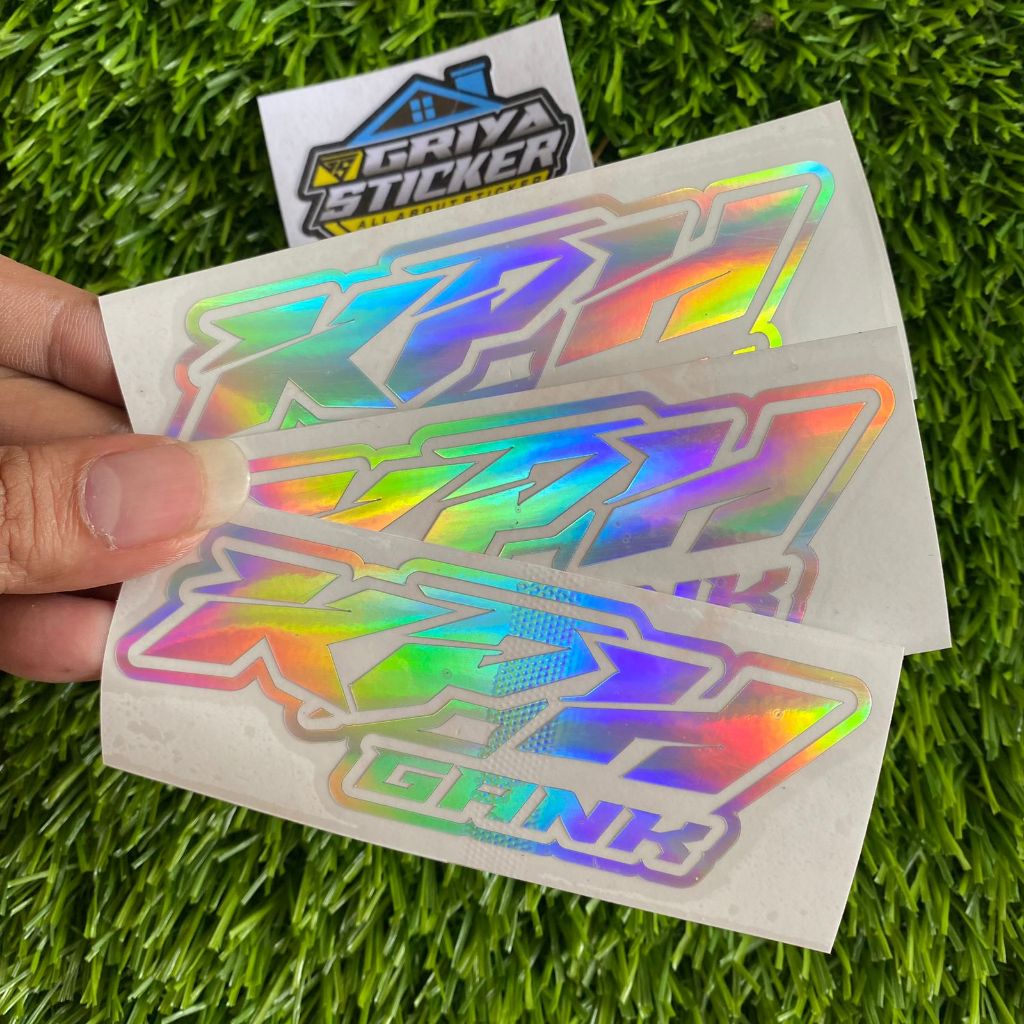 สติกเกอร์โฮโลแกรม KPH GANK SUPRA 125 สําหรับติดตกแต่งรถจักรยานยนต์ ...