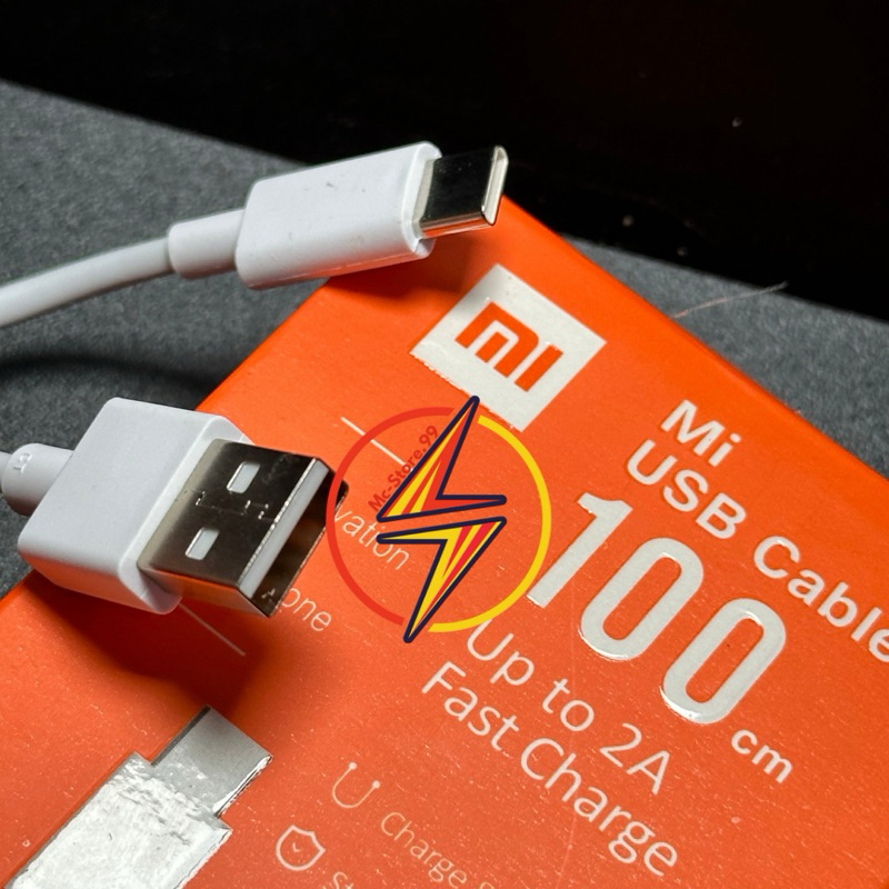 สายชาร์จข้อมูล Xiaomi TYPE- C ชาร์จเร็ว REDMI 9/Note 7/Note 8/Note 9/Note 10/5x A1/Poco F1/ M3 ...
