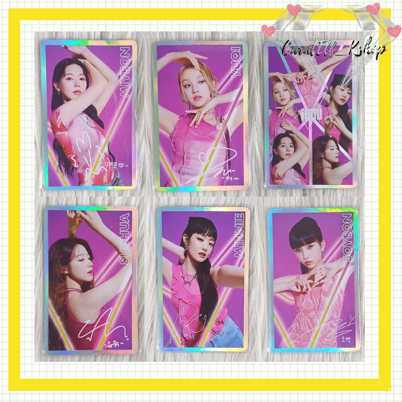 REXONA เรโซนา X ( GI-DLE PHOTOCARD | Shopee Thailand
