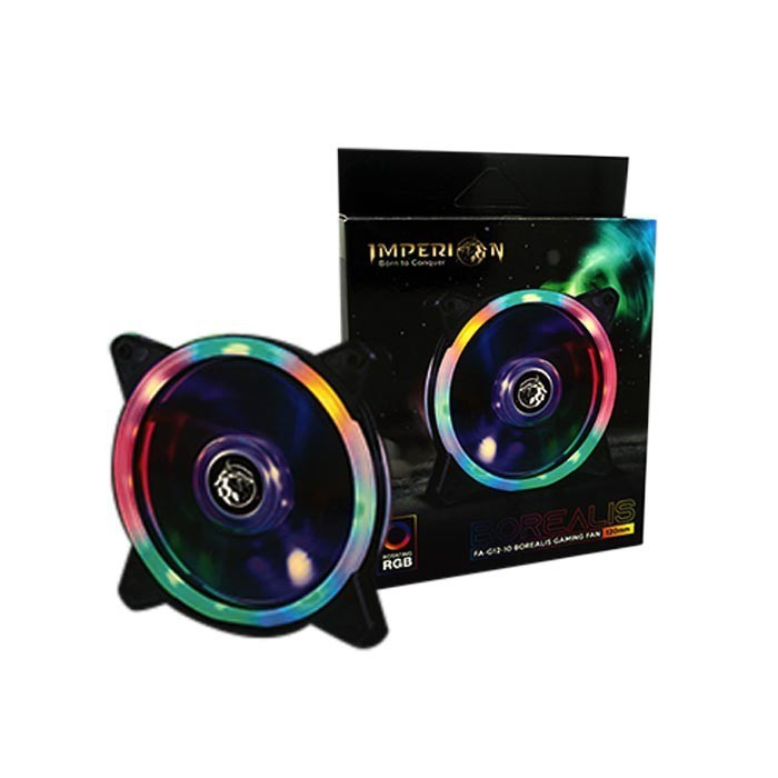 Imperion LOREALIS Fan Case 12cm LED RGB Fan | Shopee Thailand