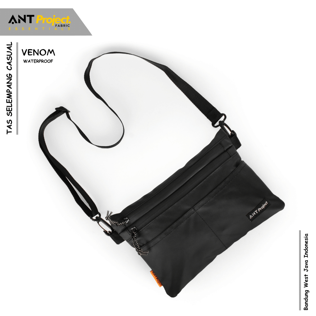 ANT PROJECT - VENOM Sacoche กระเป๋าสะพายกันน้ํา - กระเป๋าสะพายข้างผู้ชาย | Shopee Thailand
