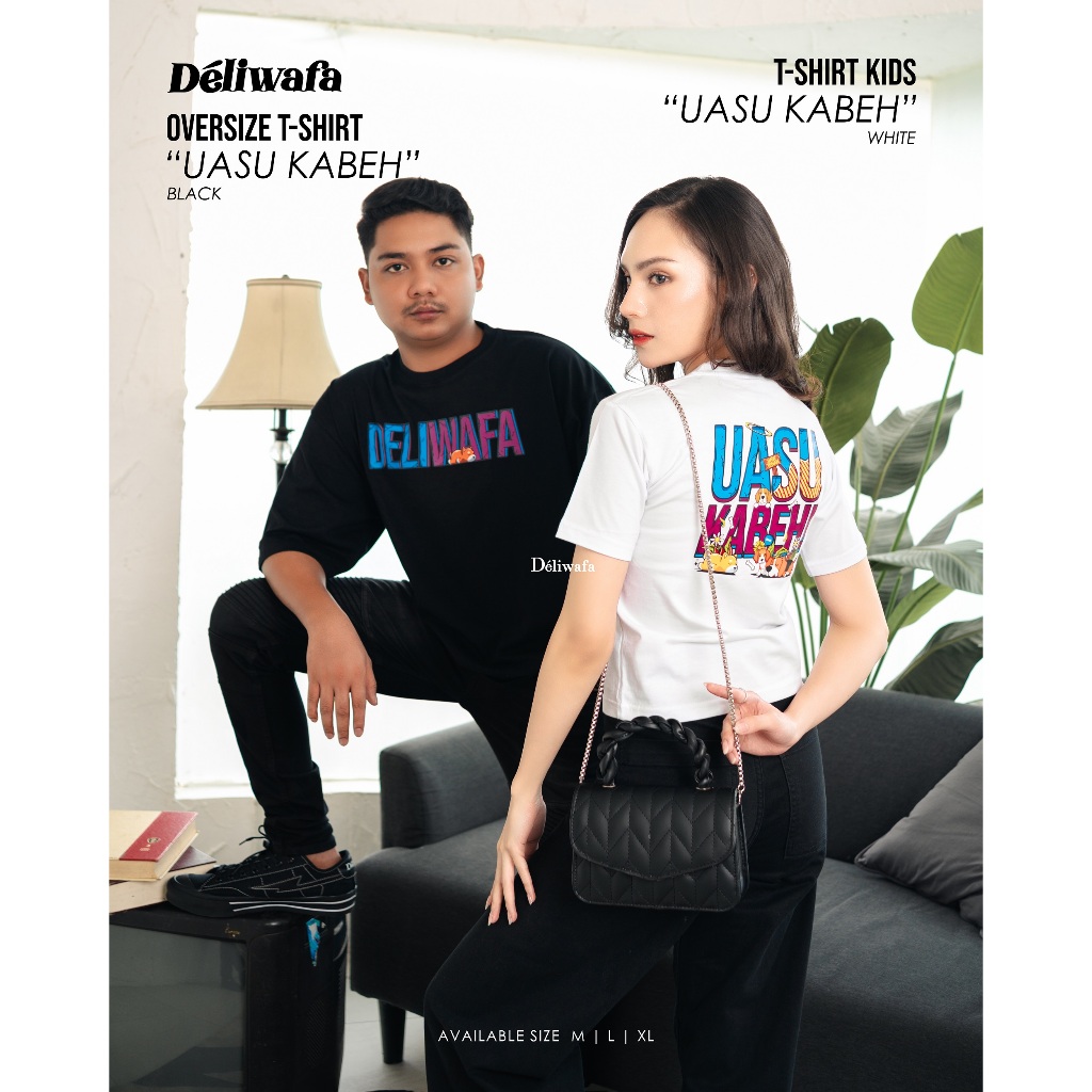 เสื้อยืด ขนาดใหญ่ ลาย Deliwafa Uasuu Kabeh Vol 1 ของแท้ สําหรับผู้ชาย ...