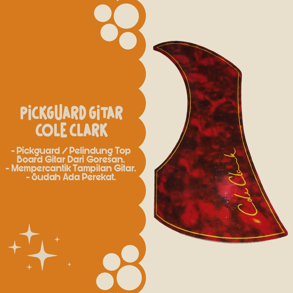 Cole Clark Guitar Pickguard / Body Protector | Shopee Thailand