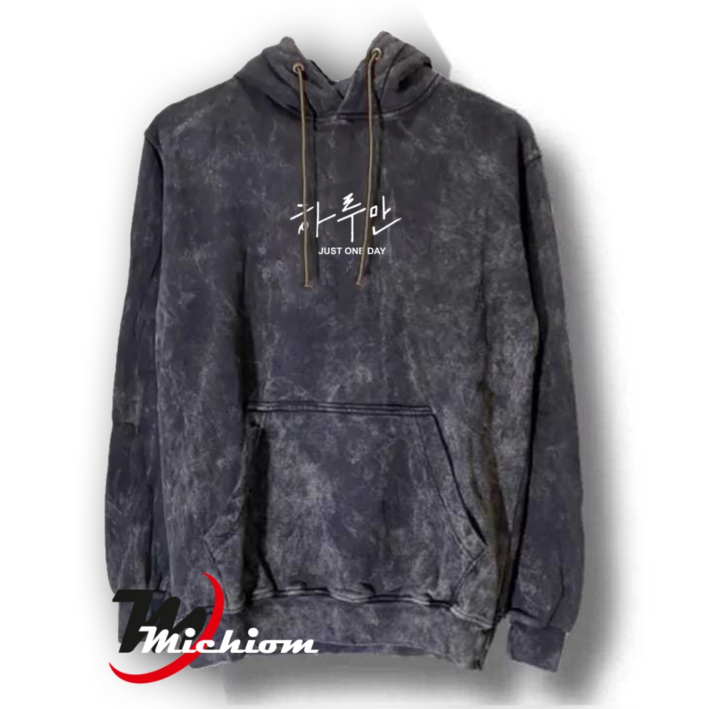 ผู้ชายระดับพรีเมียม & 39;s Washed Hoodie Distro เสื้อกันหนาว Just One ...