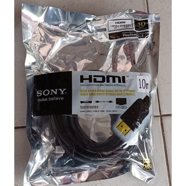 สาย HDMI Sony 10 ม. - รองรับ 2K - 4K | Shopee Thailand